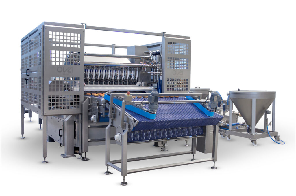 Vertical volumetric injector for fried pastry | Ova Projects