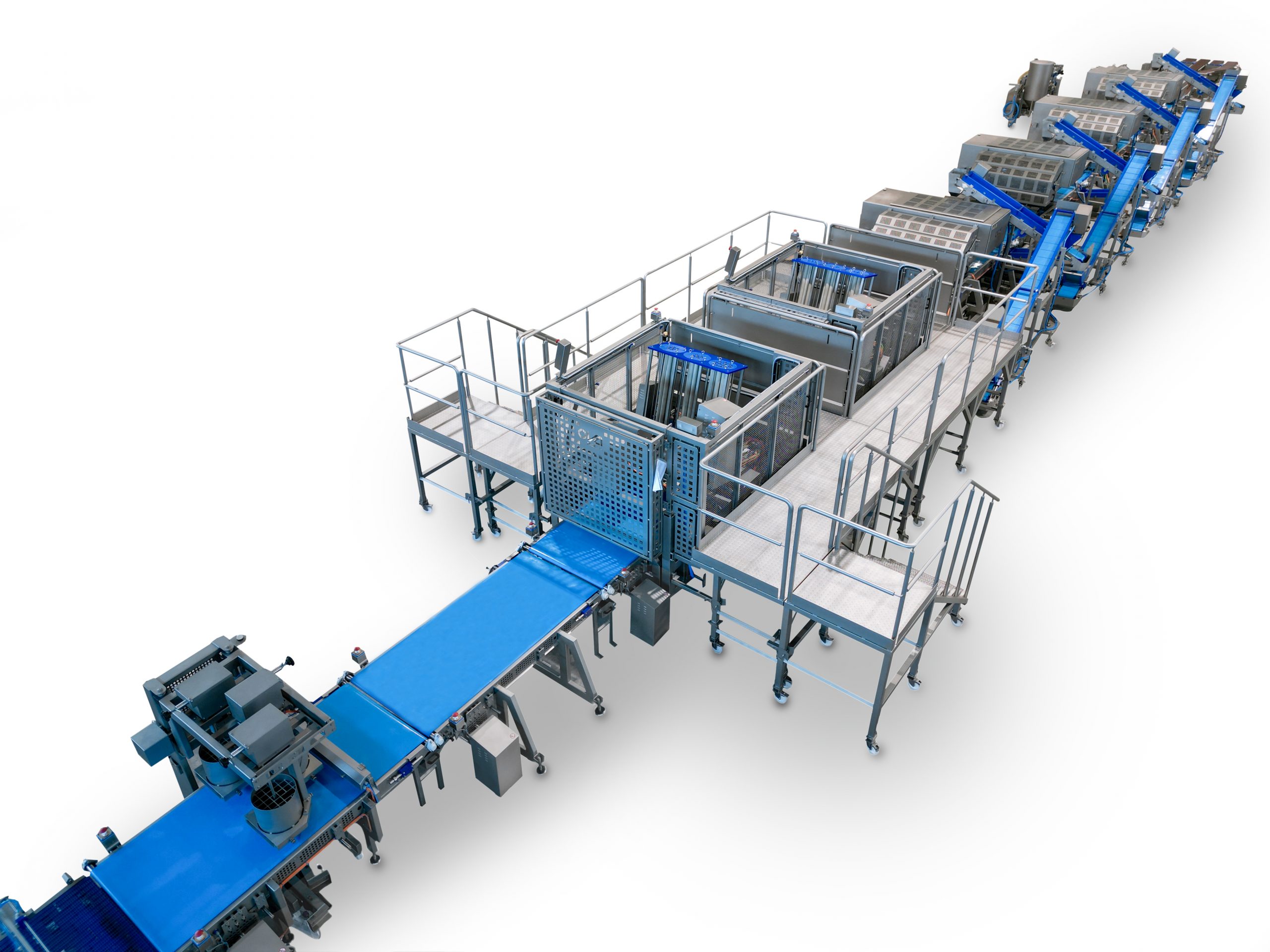 Our latest pizza line developed in our production area. - OVA projects